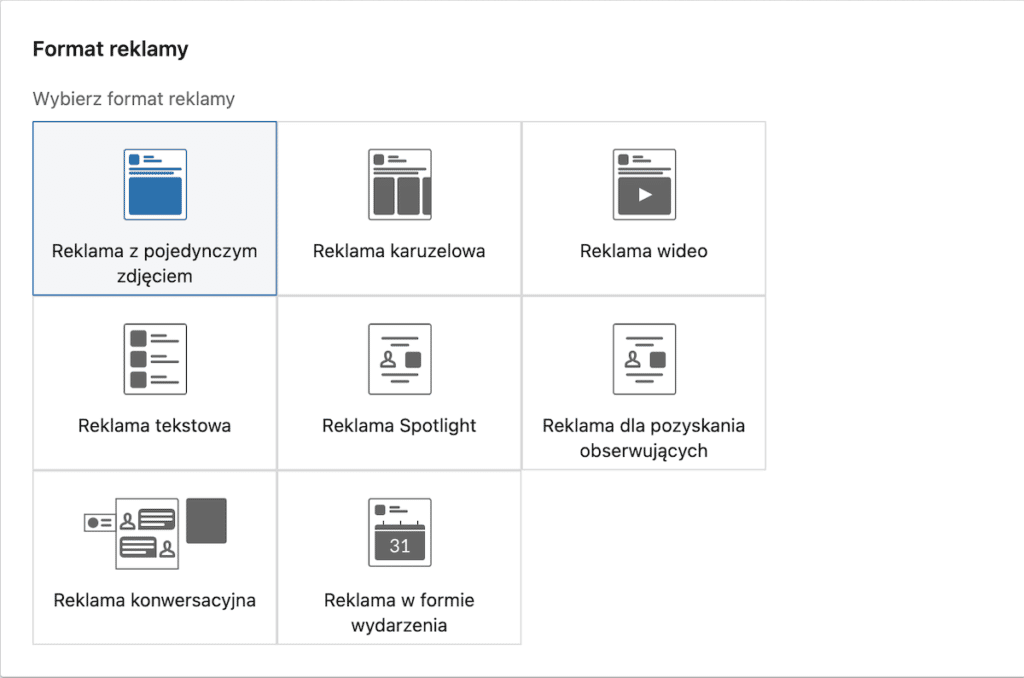 Reklama na Linkedin. Jak ją ustawić krok po kroku. Oxide.pl